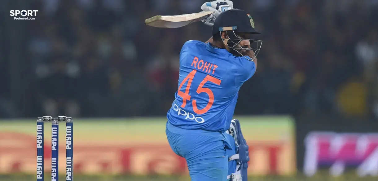 Rohit Sharma at Saurashtra Cricket Association Stadium, Rajkot - ODI ...